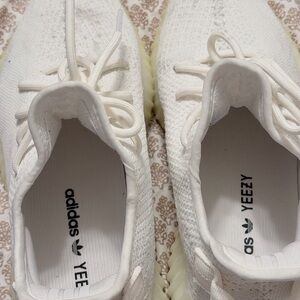 Yeezy | Shoes | Adidas Boost Yeezy Triple White Sneakers | Poshmark